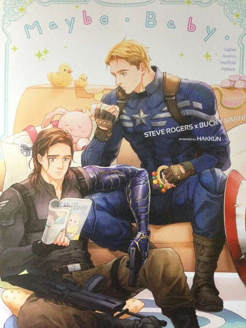 Steve X Bucky Yaoi