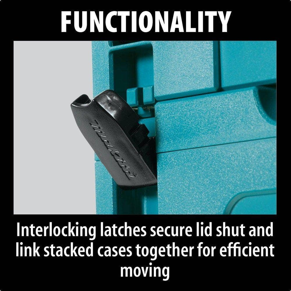 15.5 In. Small Interlocking Tool Box | Makita Modular X Case | eBay