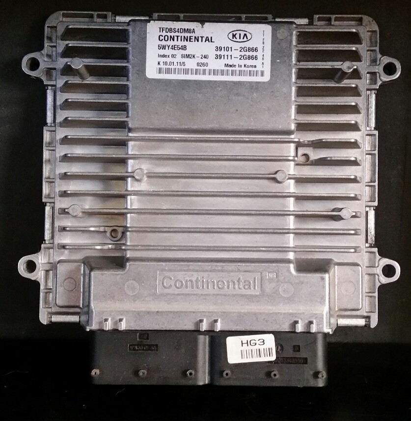 2011-2013 KIA OPTIMA ENGINE COMPUTER MODULE ECU ENGINE CONTROL UNIT ...