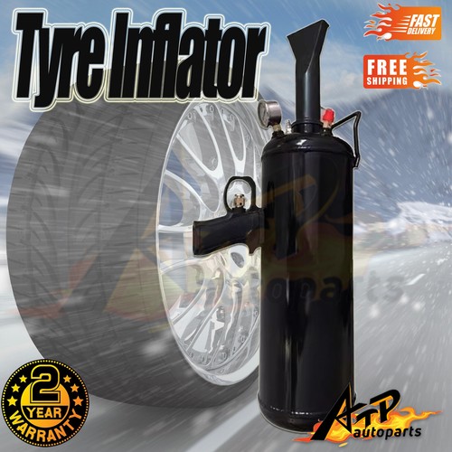 8 LITRE TYRE INFLATOR PORTABLE BEAD SEATER/ BLASTER/ BOOSTER/ BAZOOKA ...