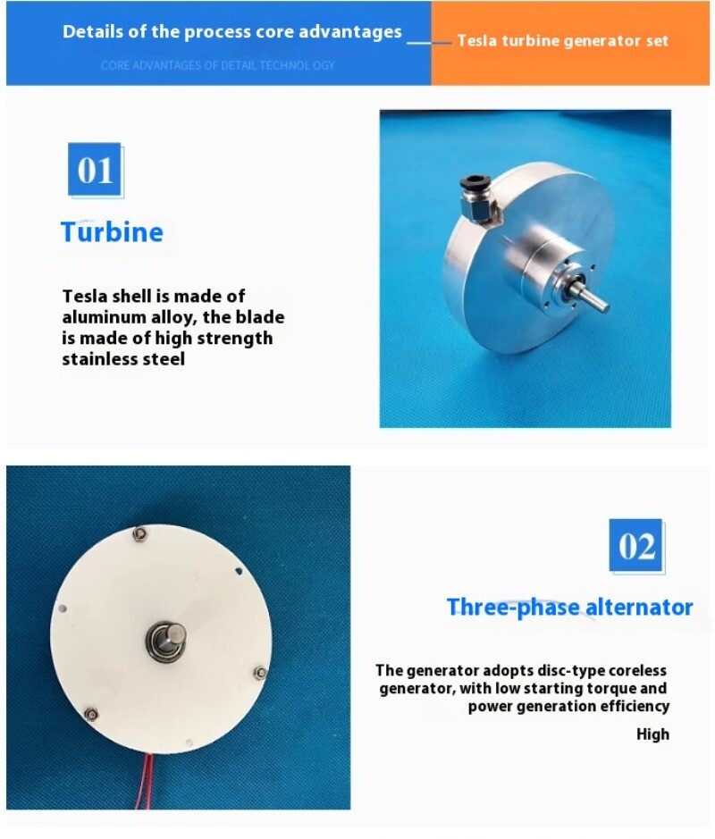 Turbine Generator Set High Pressure Steam Power Generation 50-100W ...
