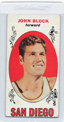1969/70 Topps #9 John Block Conquistadors EX *DA-OS1047 | eBay
