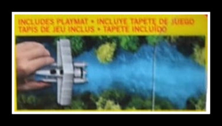 Matchbox Indiana Jones River Flyer Airplane , Includes playmat 2024 Sky ...