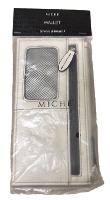 miche convertible wallet New in sealed package Item#9715 Cream/Brown | eBay