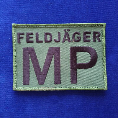 Feldjäger Patch Aufnäher KFOR oliv MP # Military Police ...