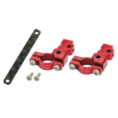 Microheli Aluminum DS35 Tail Servo Mount Round (RED) - BLADE 130X | eBay