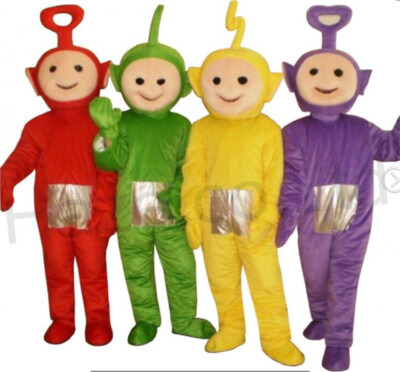 Teletubbies Mascot Costume Fancy Dress Adult Halloween Clothing | eBay
