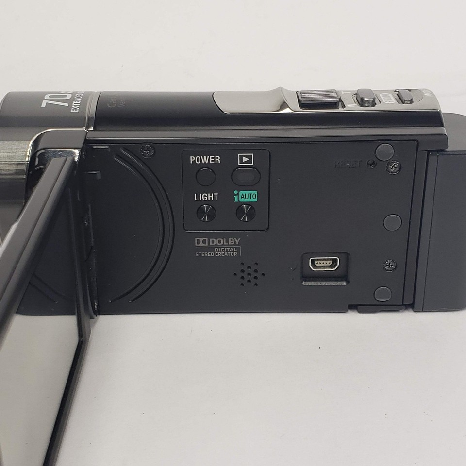 Sony DCR-SX85 70X Extended Zoom Handycam Camcorder Black | eBay
