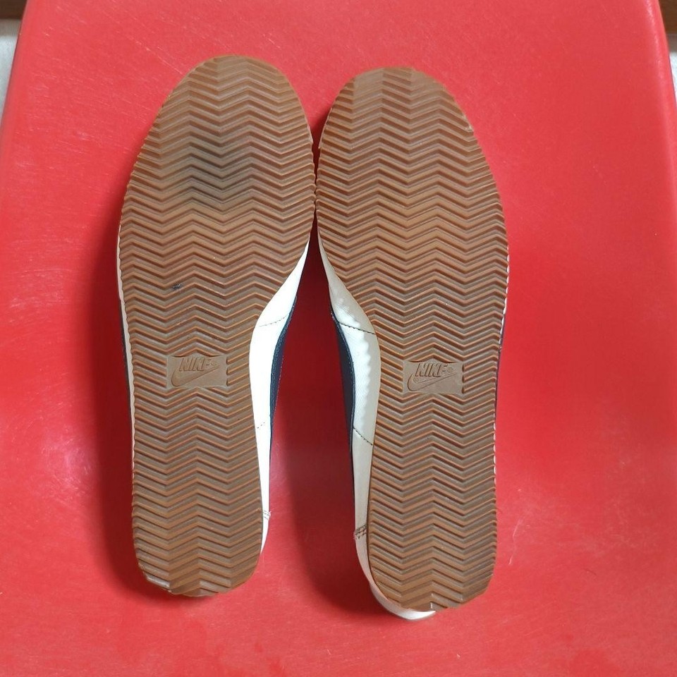 Men 9.5US Rare Cortez Classic Leather White Navy 487777-103 | eBay