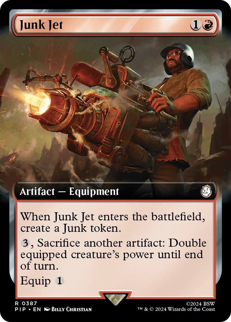 Junk Jet (Extended Art) Universes Beyond: Fallout Regular for sale ...