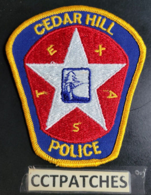 CEDAR HILL, TEXAS POLICE SHOULDER PATCH TX | eBay