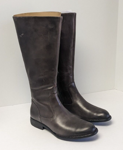 Born North Riding Boots, Grey Leather, Women's 8 M | eBay