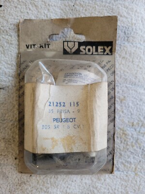 KIT carburateur SOLEX 35 PBISA 9 PEUGEOT 305 VIT KIT | eBay