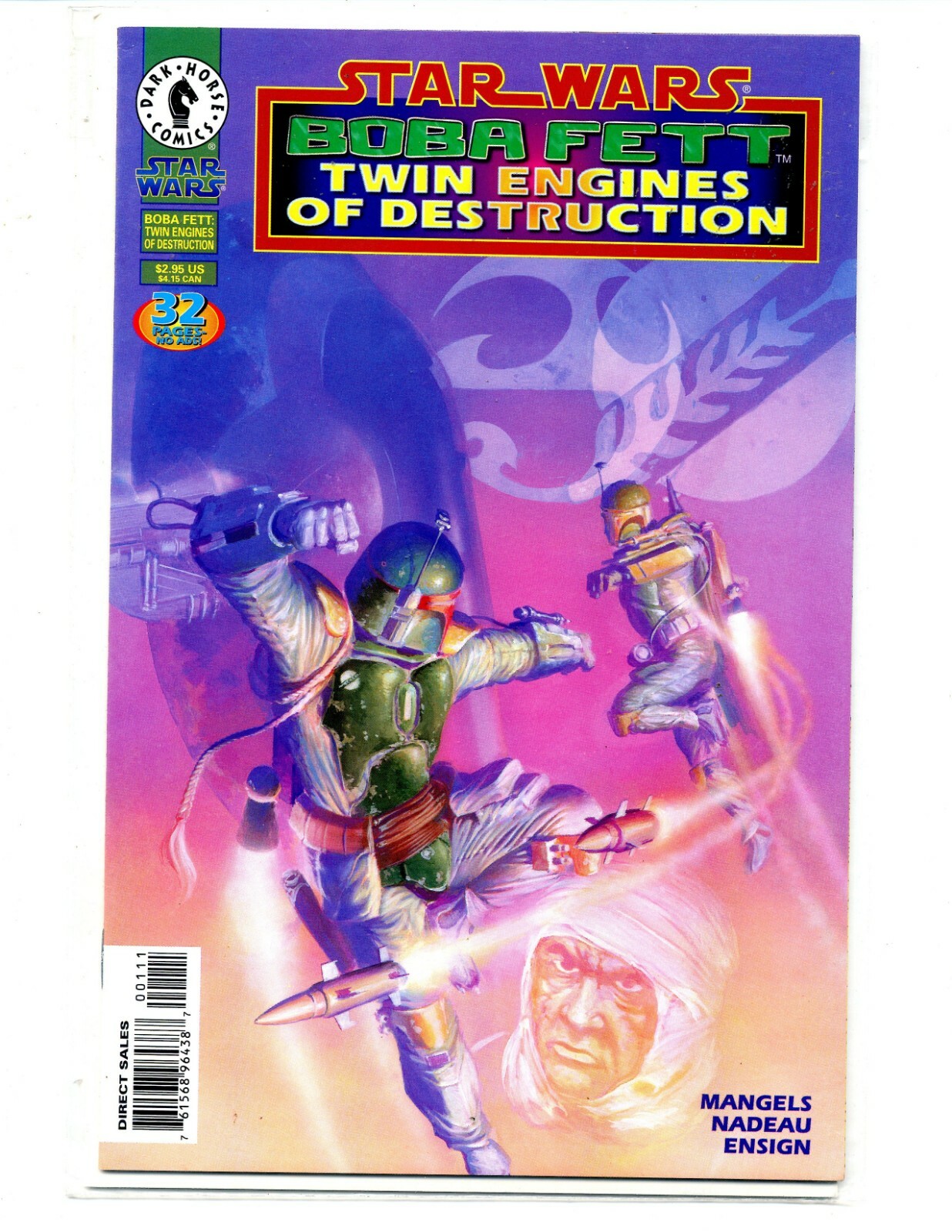 Dark Horse Star Wars Boba Fett: Twin Engines of Destruction One-Shot ...
