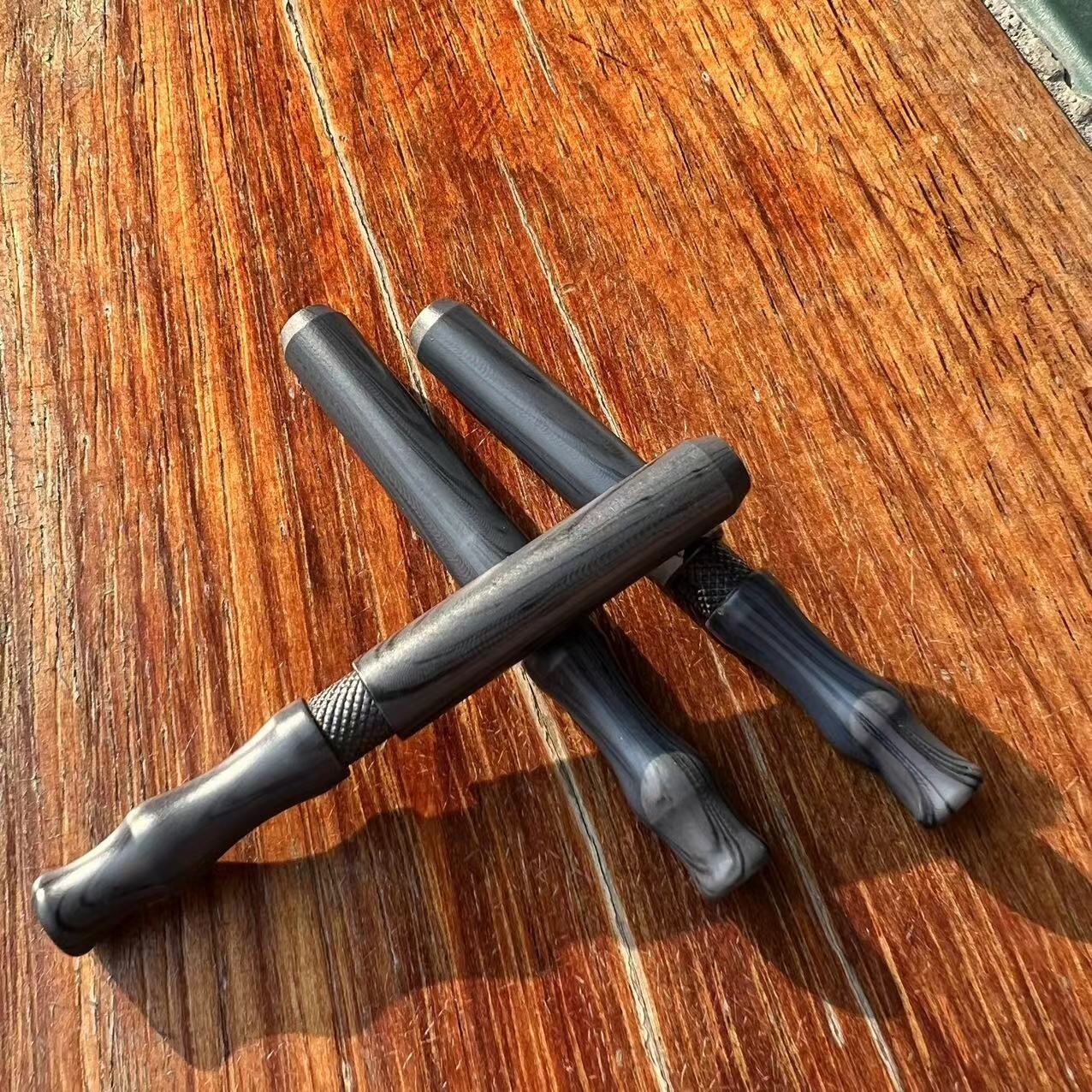 ( Pack of 3 ) 3" One Hitter Pipes with 3 Brush Metal Tobacco Smoking ...