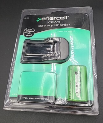 Enercell CR-V3 Battery Charger, with CR-V3 Battery NEW IN PACKAGE ni-mh ...