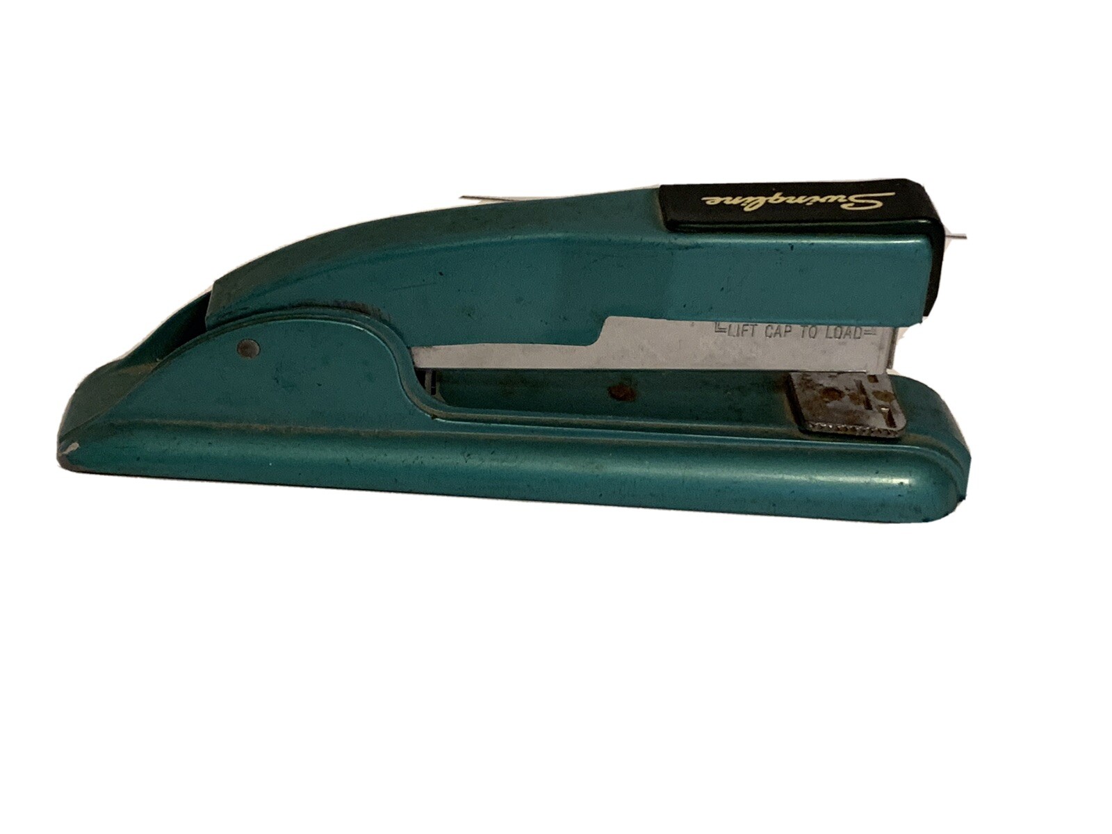 Vintage TEAL SWINGLINE CUB STAPLER Blue Green Tested Works 8” | eBay