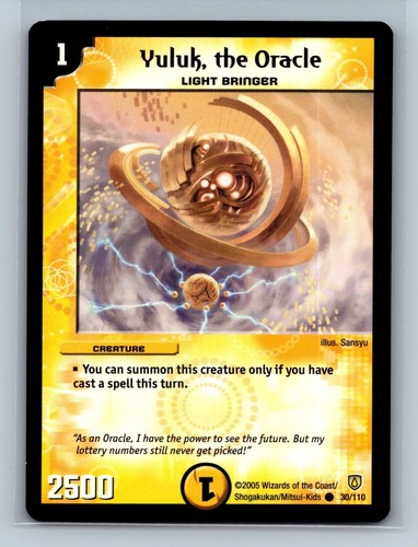Duel Masters TCG - Yuluk, the Oracle 30/110 - Wizards Invincible Wrath ...