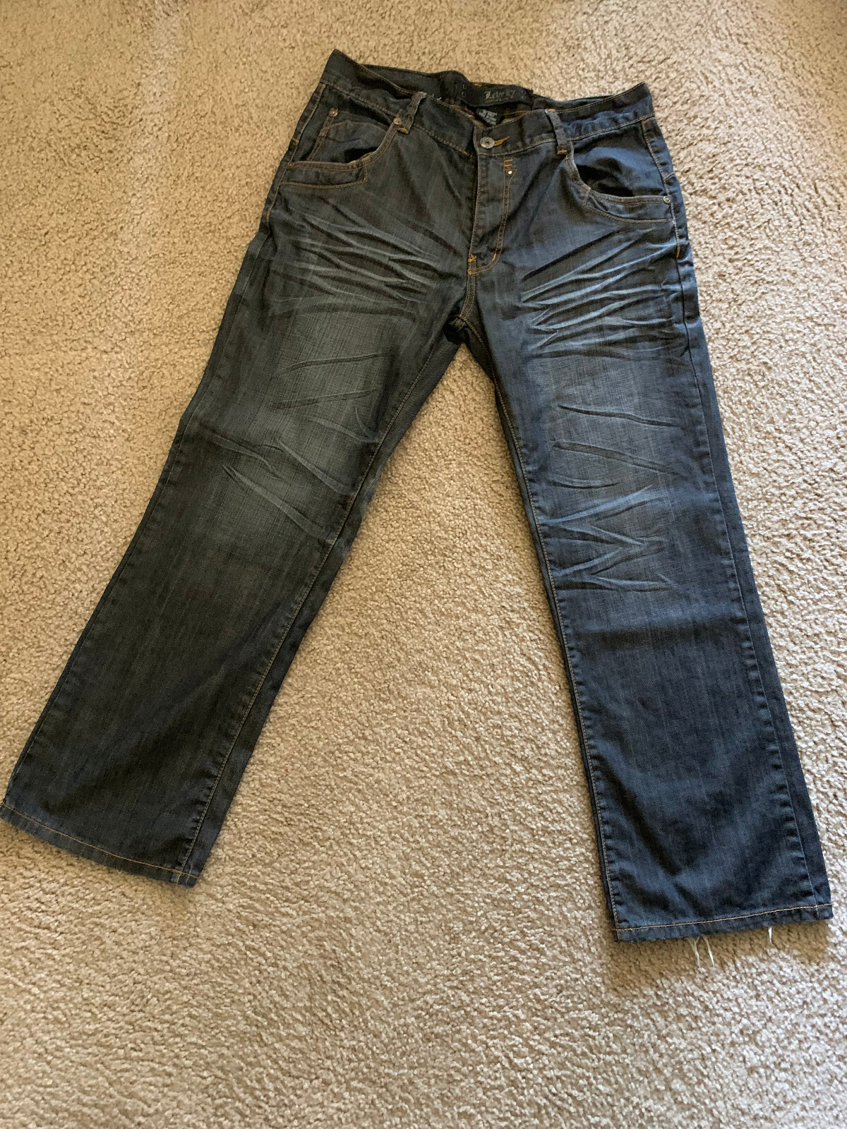 Level 7 Jeans Men’s Size 36X30 Dark Wash 100%cotton,Exclusive of ...