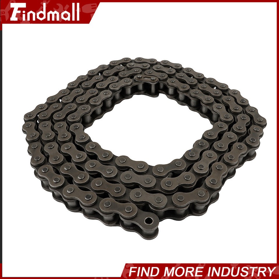 Findmall #80H Heavy Duty Roller Chain × 10 Feet With 1 Connecting Link ...