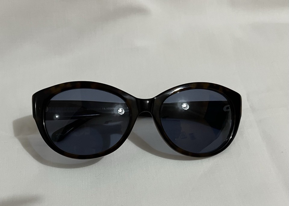 JIGSAW Brown Tortoise Shell Pattern Sunglasses With Case | eBay UK