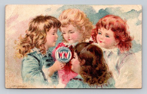 Wheeler Wilson Sewing Machines A D Ackerman Jeweler Fairbury Trade Card ...