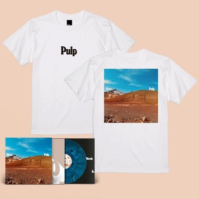 Pulp - More [LP + T-shirt (M)] [Ltd Ed / Blue White Marble Vinyl / [LP ...