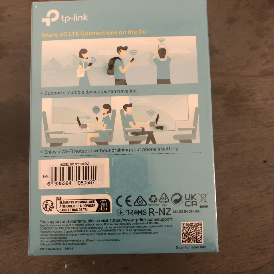 TP-Link M7350 4G LTE Wi-Fi Hotspot Mobile | eBay UK