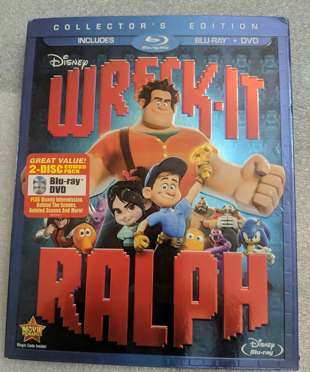 Wreck It Ralph Dvd Poster