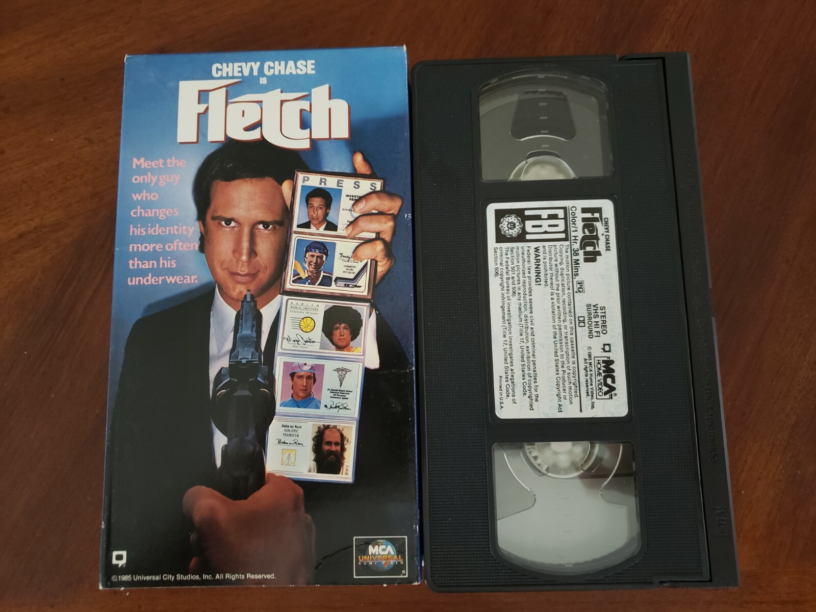 Chevy Chase is Fletch (VHS - 1985) | eBay