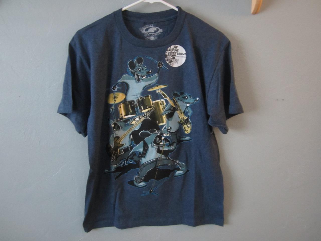 NEW FIRST WAVE CLOTHING GRAPHIC Shirt YOUTH M MEDIUM 10/12 68VK | eBay