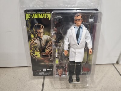 Neca Re-Animator Clothed Action Figure Herbert West Retro Cloth | eBay