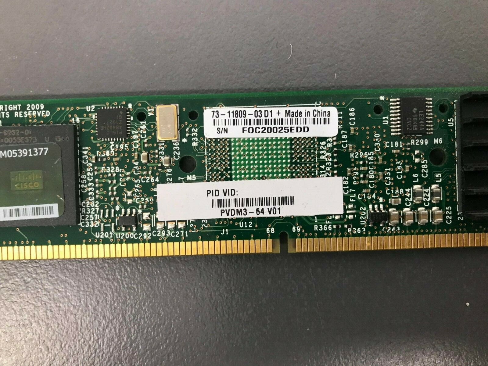 Cisco PVDM3-64 64 channel PVDM | eBay