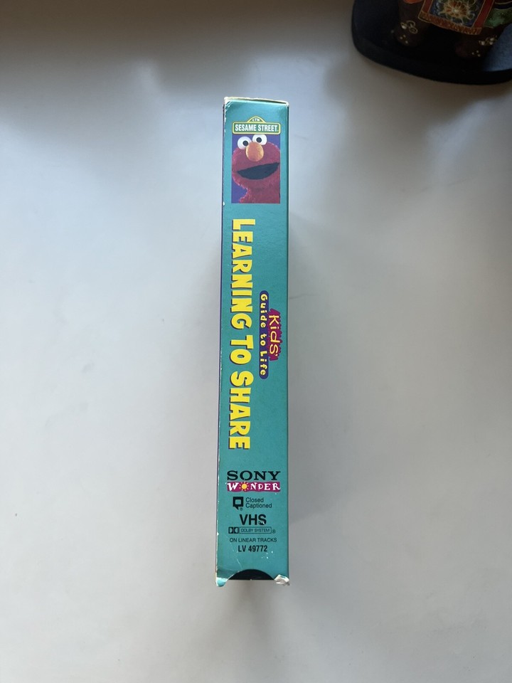 Sesame Street Kids’ Guide to Life: Learning To Share VHS Tape 1996 ...