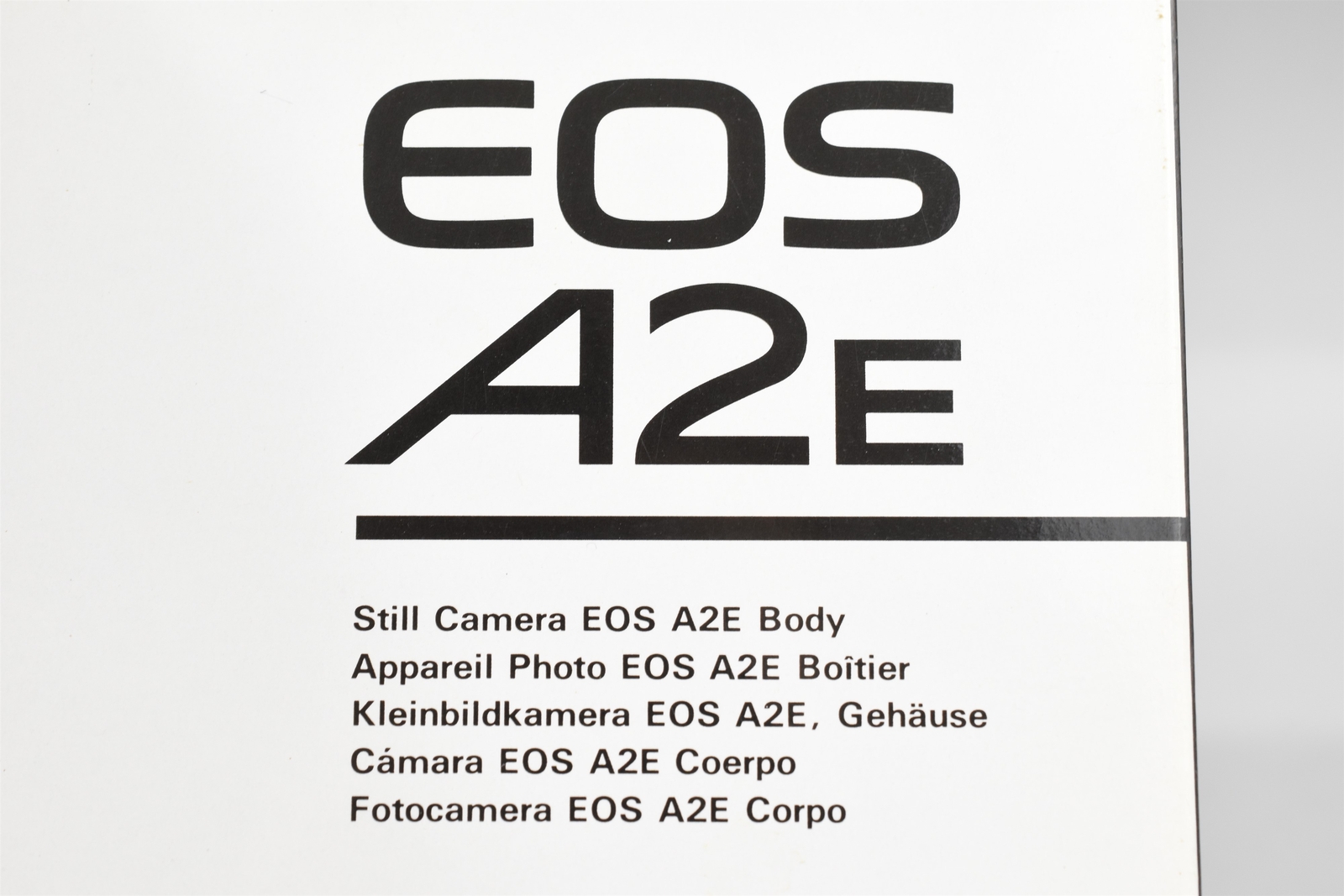 Canon EOS-A2 / A2E 35mm SLR Film Camera Body Only for sale online | eBay