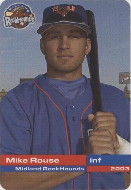 2003 Grandstand Midland RockHounds - Mike Rouse (RC) for sale online | eBay