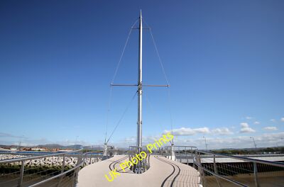 Photo 6x4 Crossing Pont y Ddraig Rhyl The new footbridge Pont y Ddraig ...