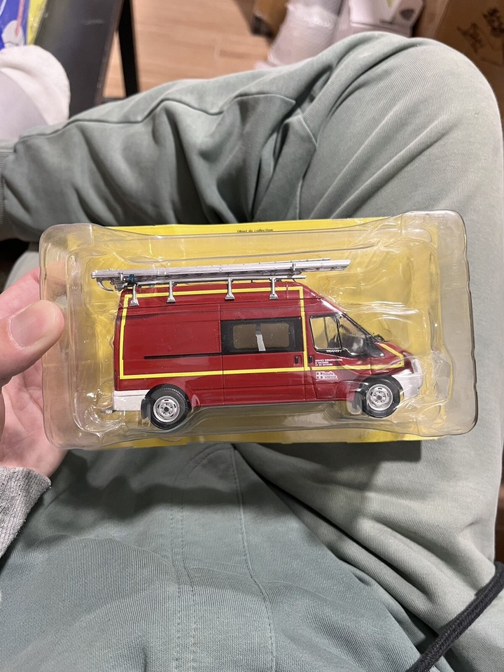 1:43 Scale Ford Transit Fire Engine Diecast Model Car | eBay