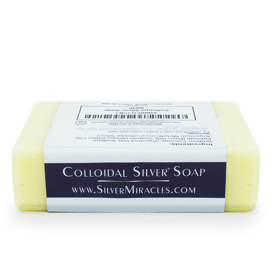 Colloidal Silver Soap by Silver Miracles MANUFACTURER DIRECT | eBay