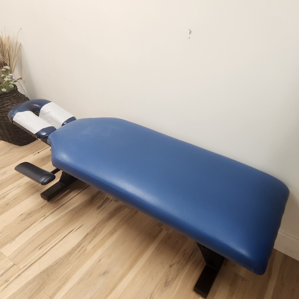 chiropractic table, Chattanooga Flat bend with tilting headpiece | eBay