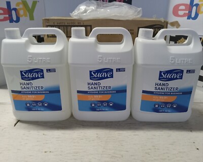 "Lot Of 3 Suave" Hand Sanitizer 169oz (5L) | eBay