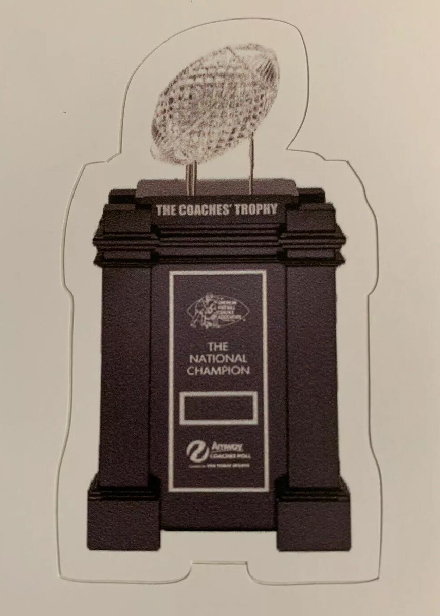 College Football Championship Trophy
