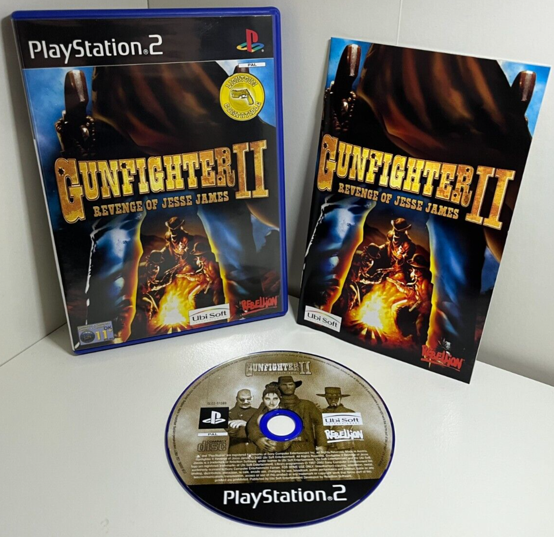 NEAR MINT (PS2) Gunfighter 2 Revenge Of Jesse James - UK PAL | eBay