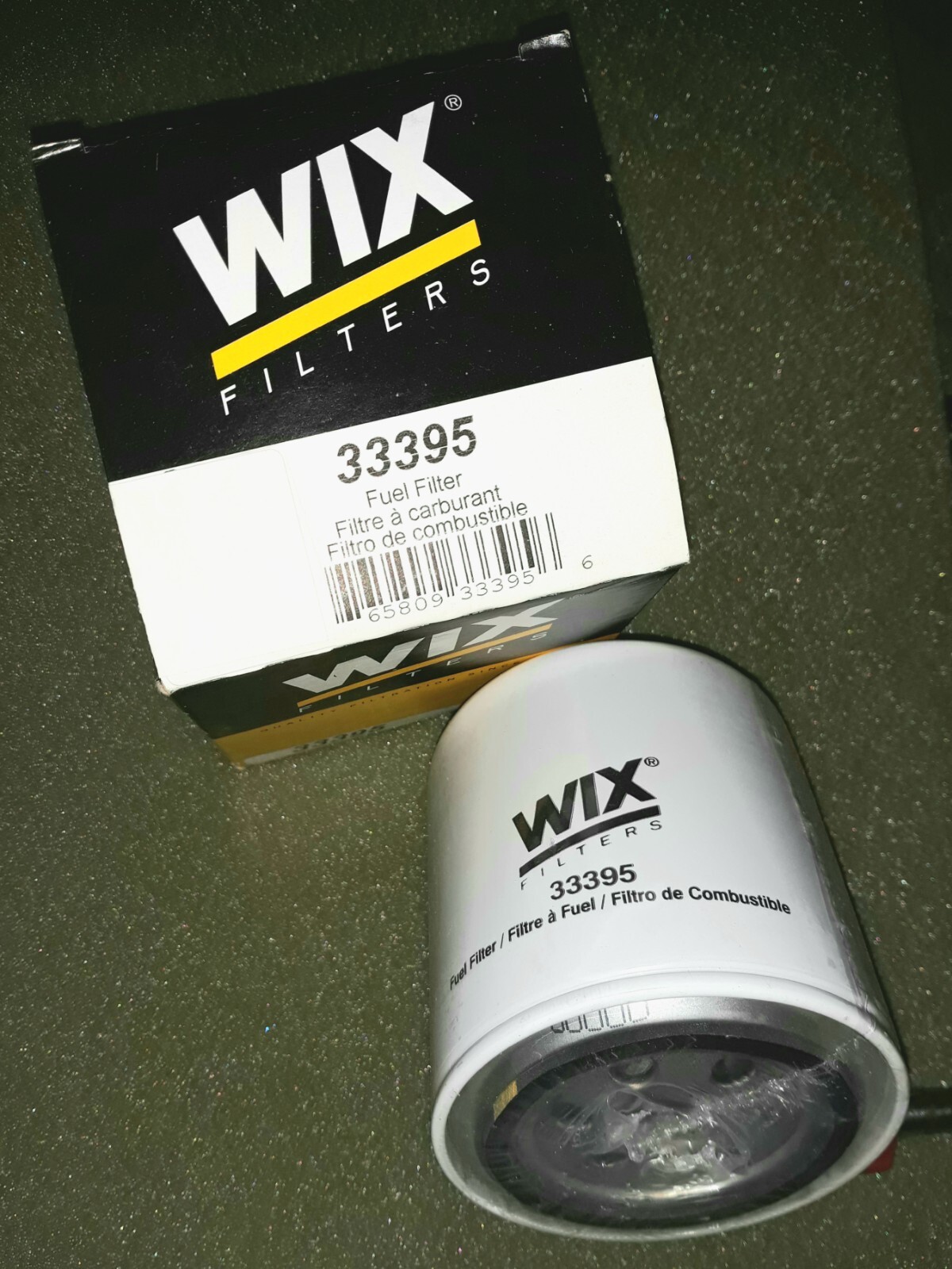 WIX 33395 - Fuel filter cross reference