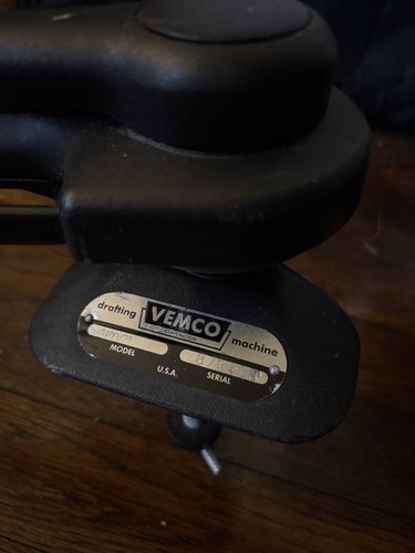 Vintage Vemco Drafting Machine Model 4100 - 24" Arm | eBay