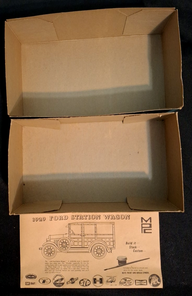 MPC HAWK IMC Cars VINTAGE LOT MODEL KITS 4 EMPTY BOXES w/Instructions 1 ...