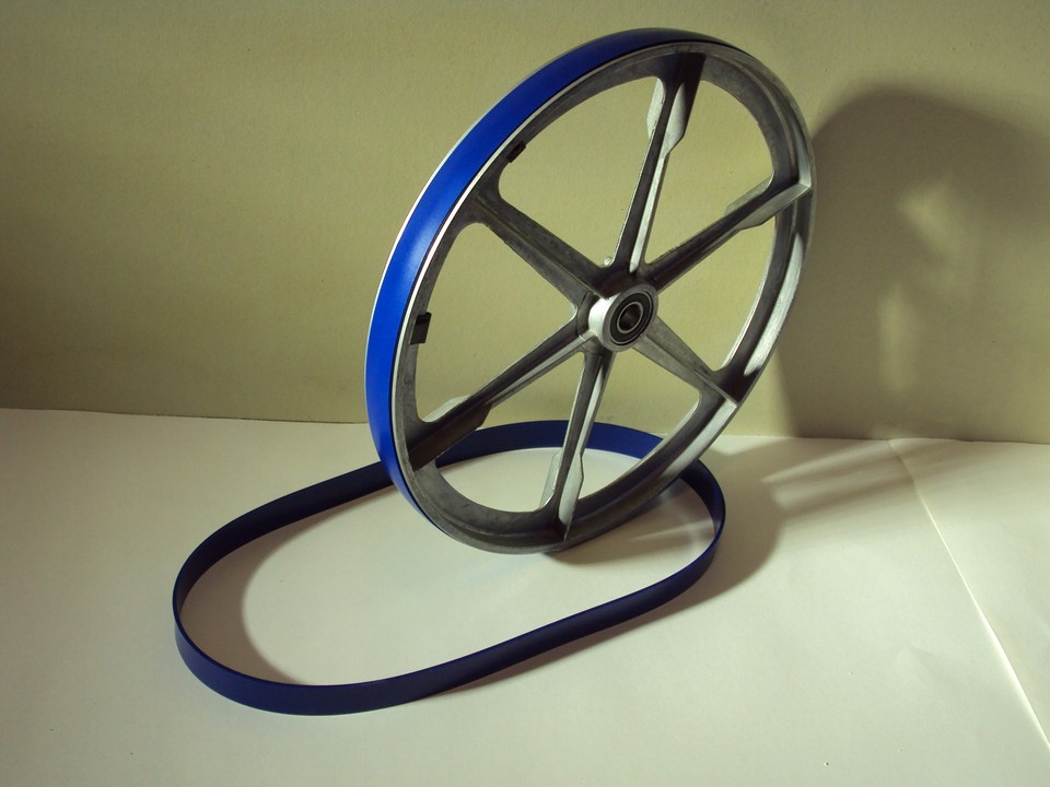 2 BLUE MAX BAND SAW TIRES AND THRUST BEARING SET FOR DELTA BS220LS T1 ...