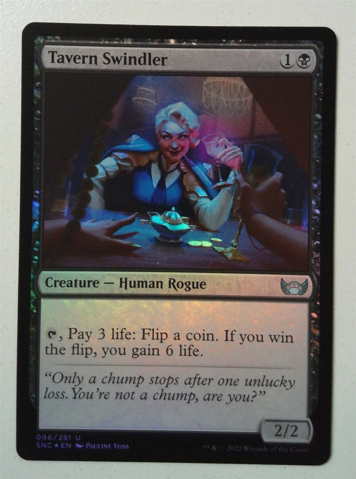 Tavern Swindler *FOIL Uncommon* Magic MtG x1 SNC Streets of New Capenna ...