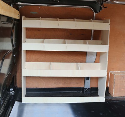 Ford Transit Custom LWB Plywood Van Racking Tool Storage Shelving OS ...