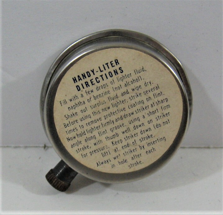 Vintage Handi Liter Cigarette Lighter Early Striker Type Unused Old ...